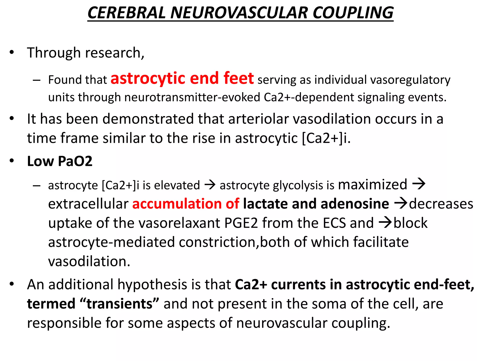 Autoregulation of cerebral blood flow part 2/2 | PPT
