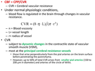 Autoregulation of cerebral blood flow part 2/2 | PPT
