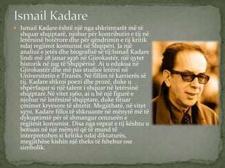 autoret shQIPTARE PREZANTIM ME FOTO .ppt