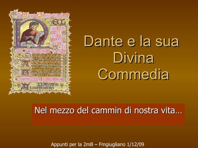 Autori1300 Dante - Divina Commedia | PPT | Christianity | Religion ...