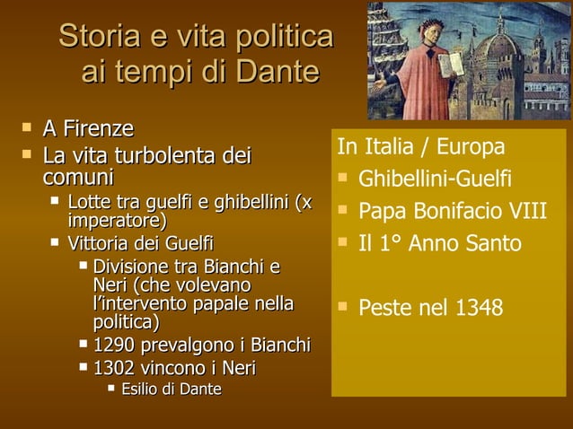 Autori1300 Dante - Divina Commedia | PPT | Christianity | Religion ...