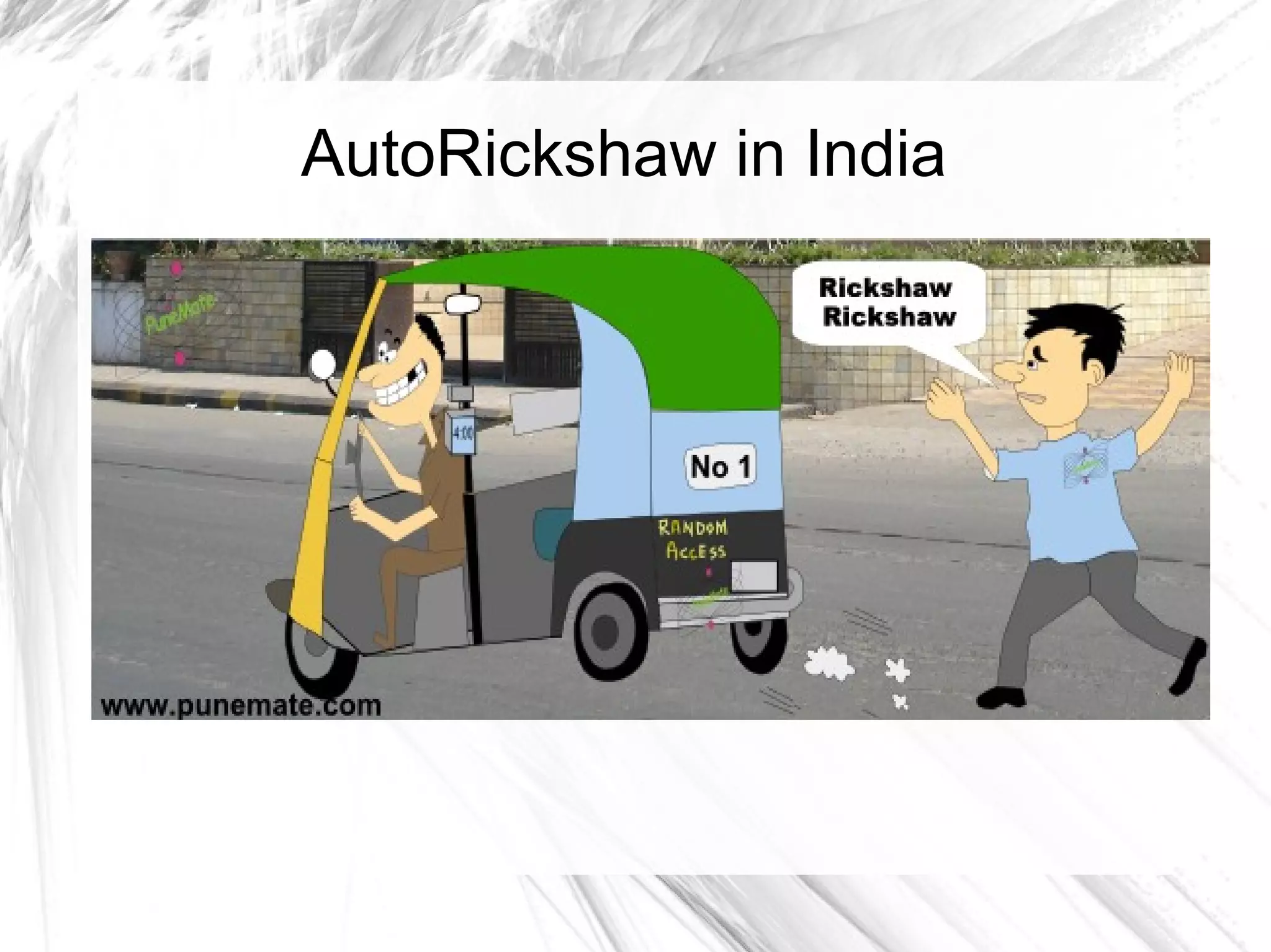 Auto rickshaw | PPT