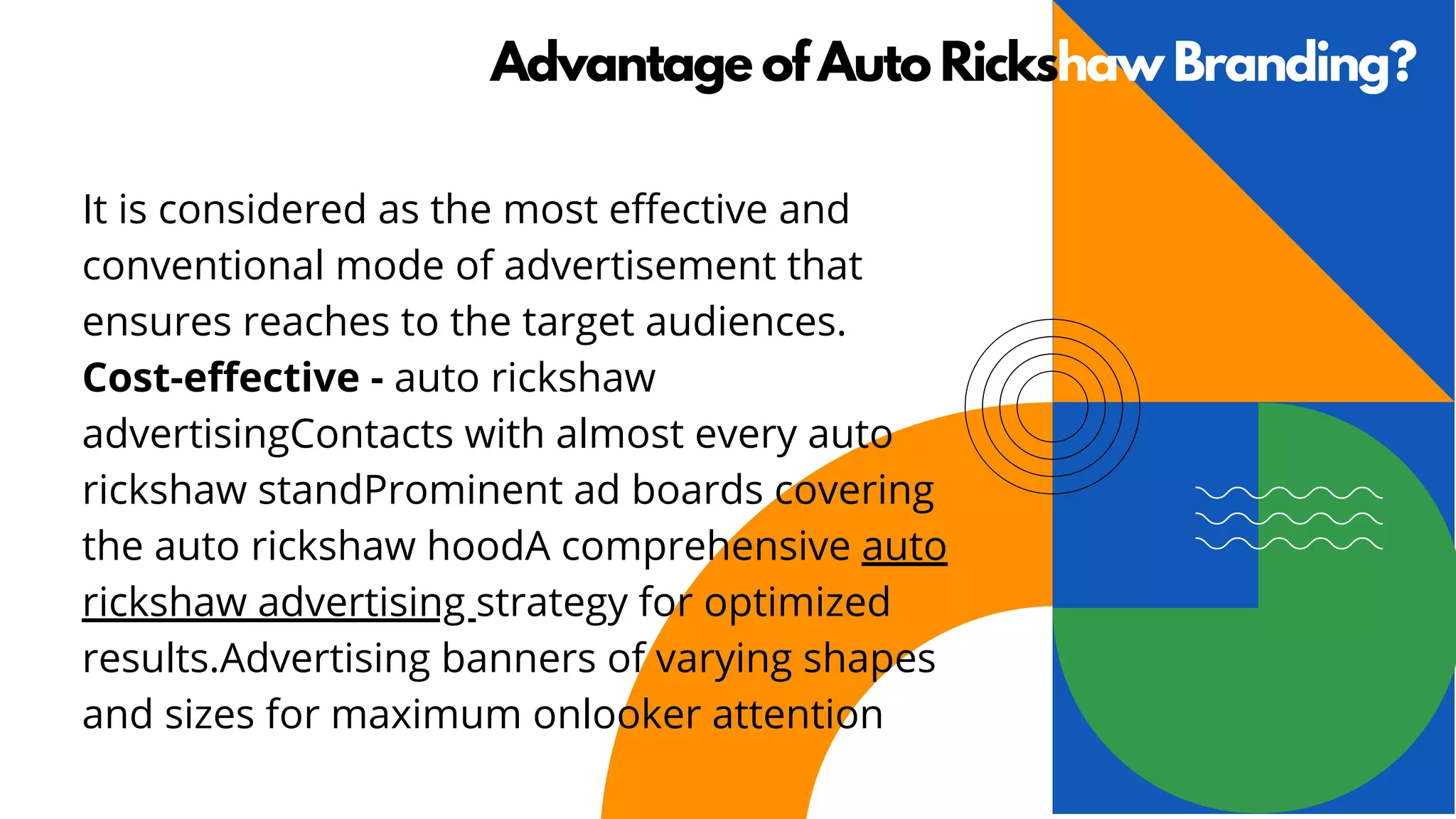 Auto Rickshaw Advertising in India - Prajapati Advertising | PDF