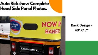 Auto Rickshaw Advertising in India - Prajapati Advertising | PDF ...