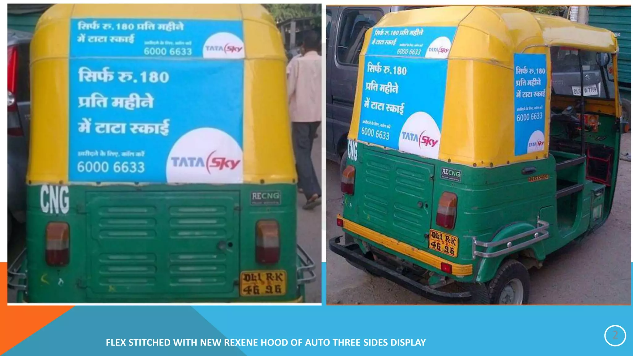 Auto rickshaw branding presentation | PPTX