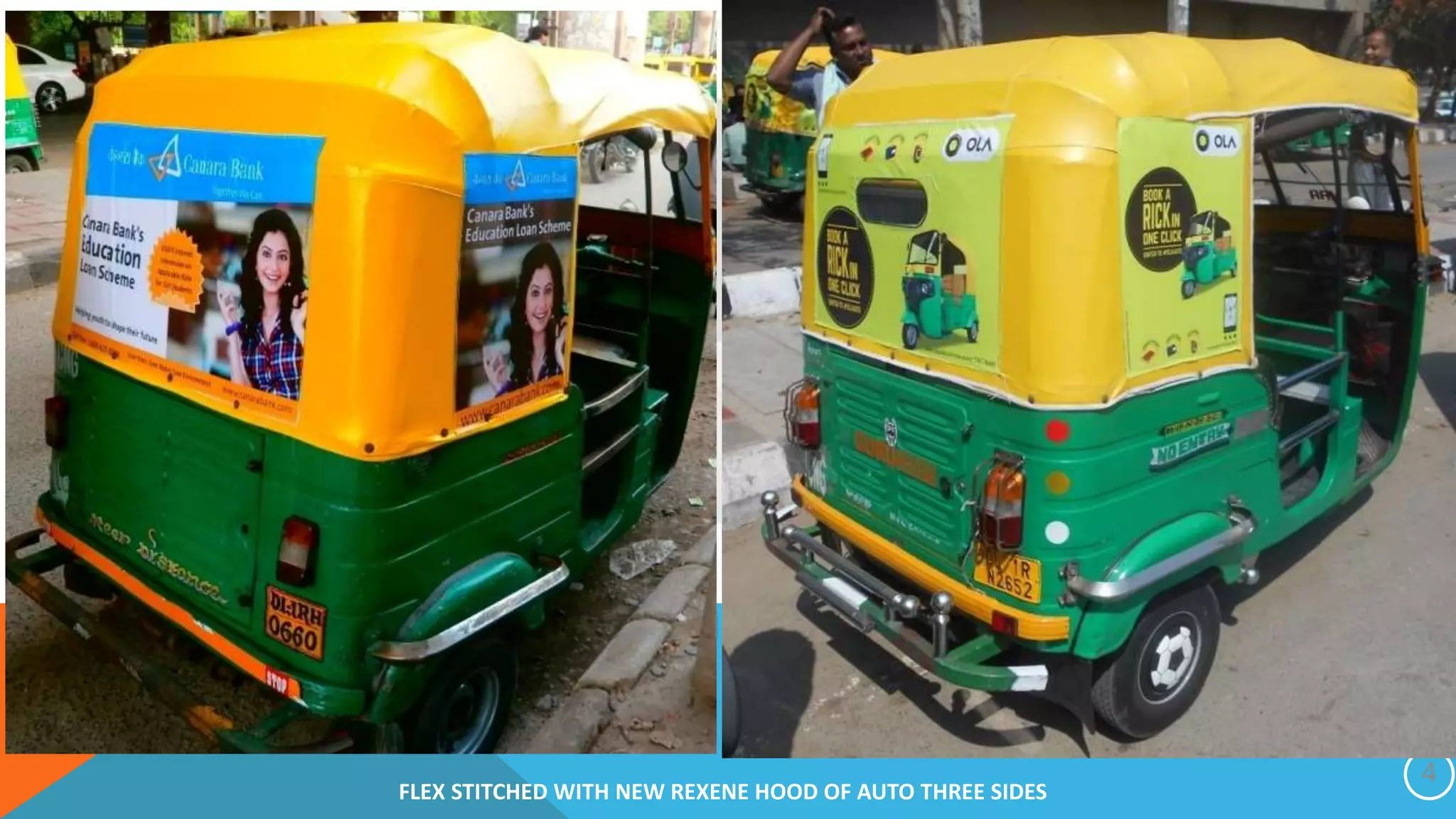 Auto rickshaw branding presentation | PPTX