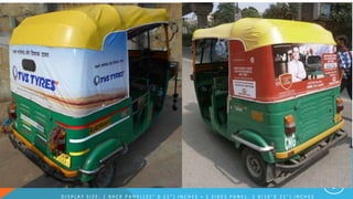 Auto rickshaw branding presentation | PPTX