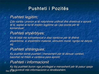 Autoriteti dhe pushteti ligj 8 Mr.Driton Sylqa | PPT
