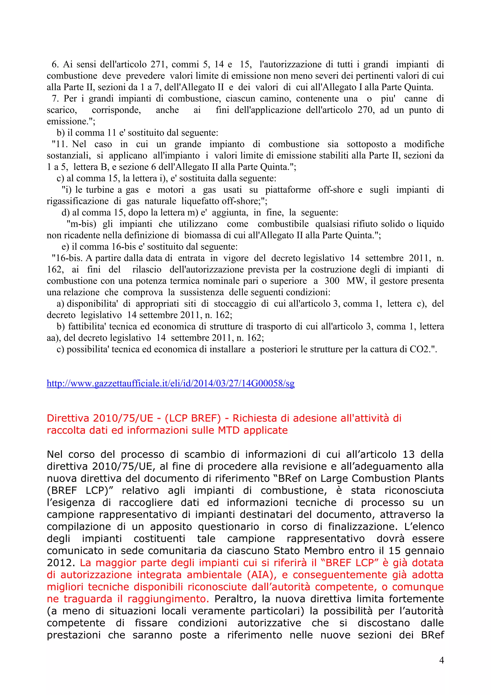 Autorizzazione integrata ambientale | PDF