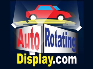Auto rotating display - 360 car spinner lifts and turntables for ...