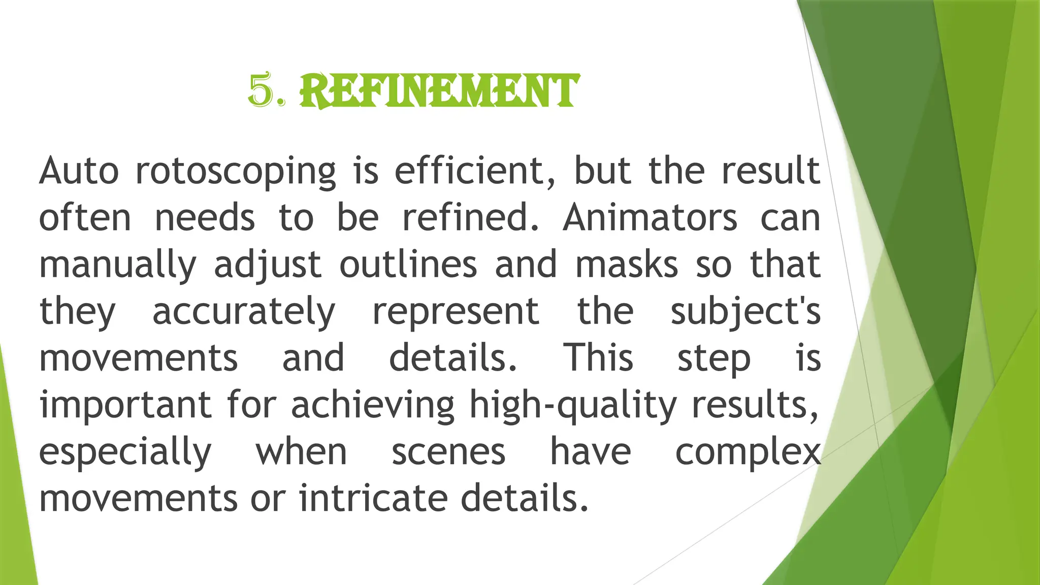 WHAT IS AUTO ROTOSCOPING AND ITS OVERVIEW | PPT