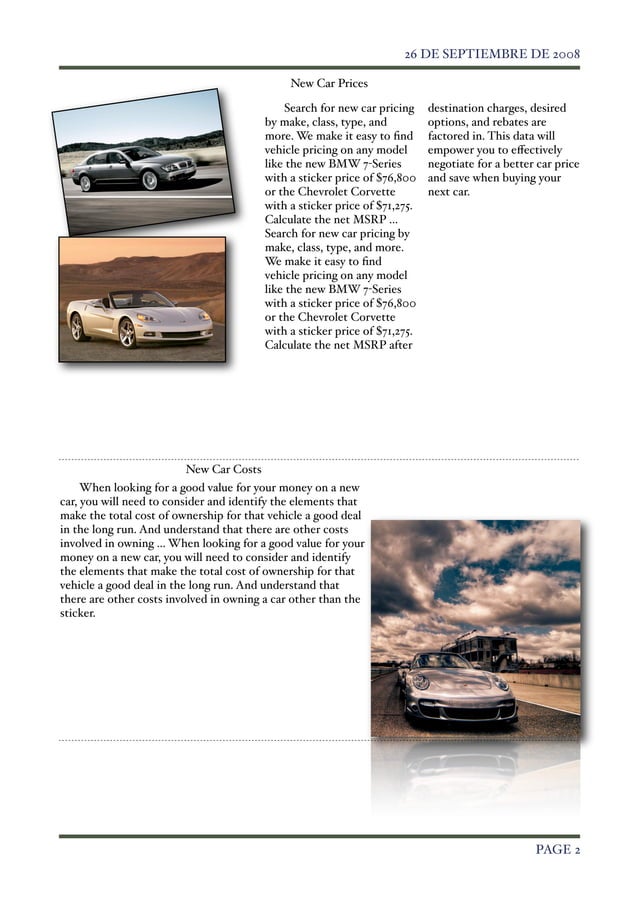 Autos | PDF | Automotive Industry | Industries