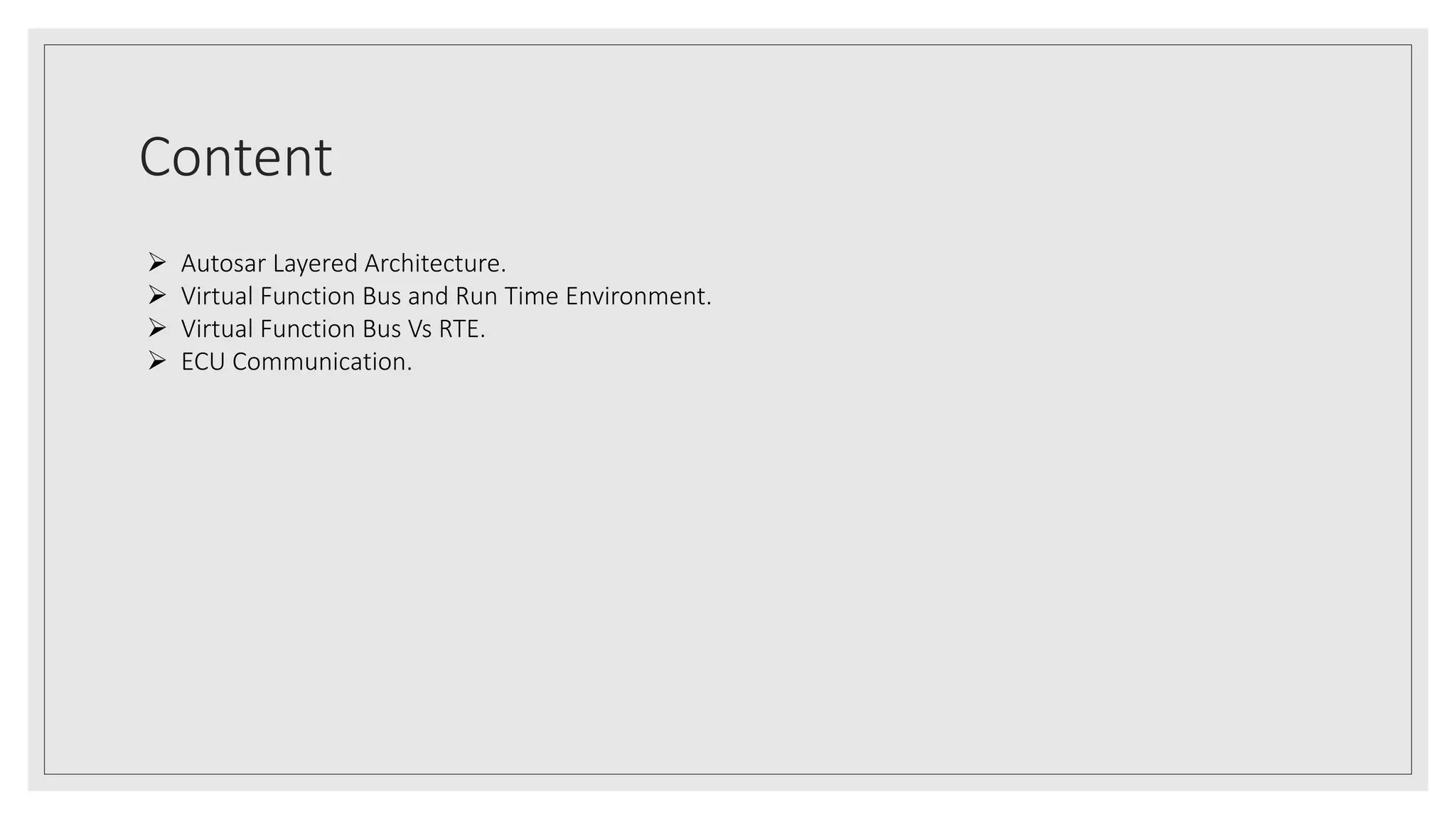 Autosar fundamental | PPTX