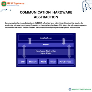AUTOSAR Classic Platform Guide by Piest Systems | PDF