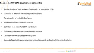 What is AUTOSAR Development Partnership | PPTX