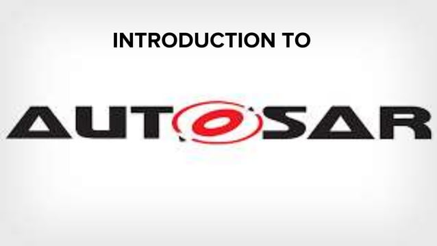 Autosar Introduction Pptx Programming Languages Computing