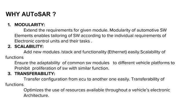 Autosar Introduction Pptx Programming Languages Computing