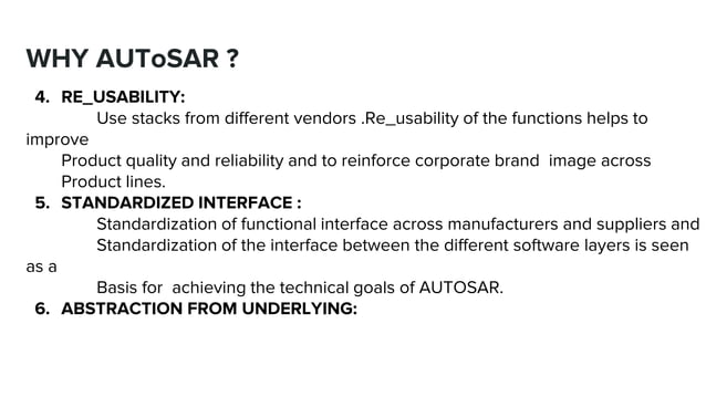 Autosar Introduction Pptx Programming Languages Computing