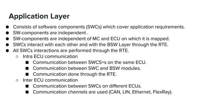 AUToSAR introduction | PPTX | Programming Languages | Computing