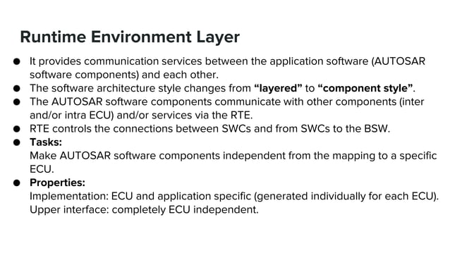 Autosar Introduction Pptx Programming Languages Computing