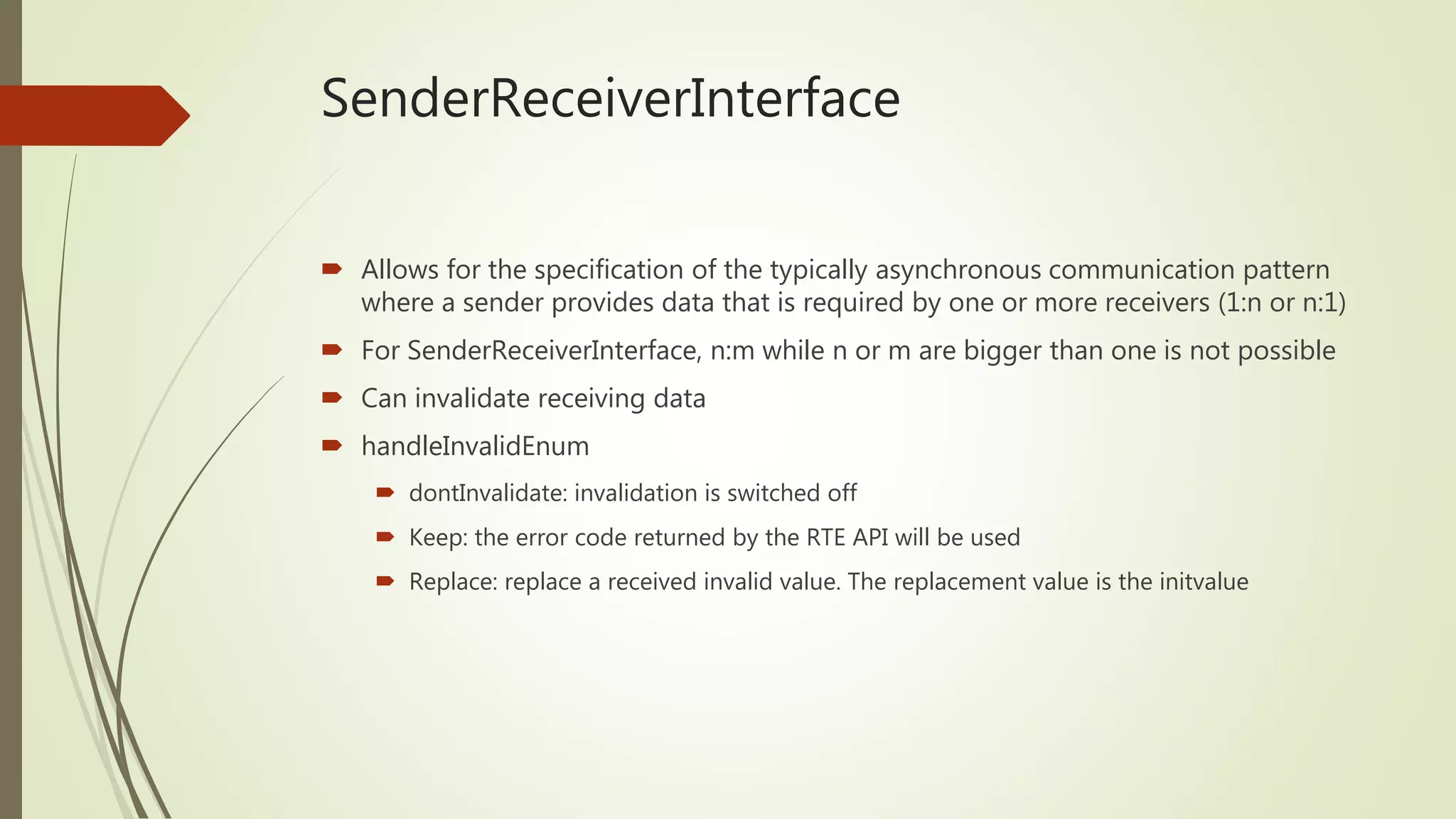 Autosar Software Component Pptx Programming Languages Computing