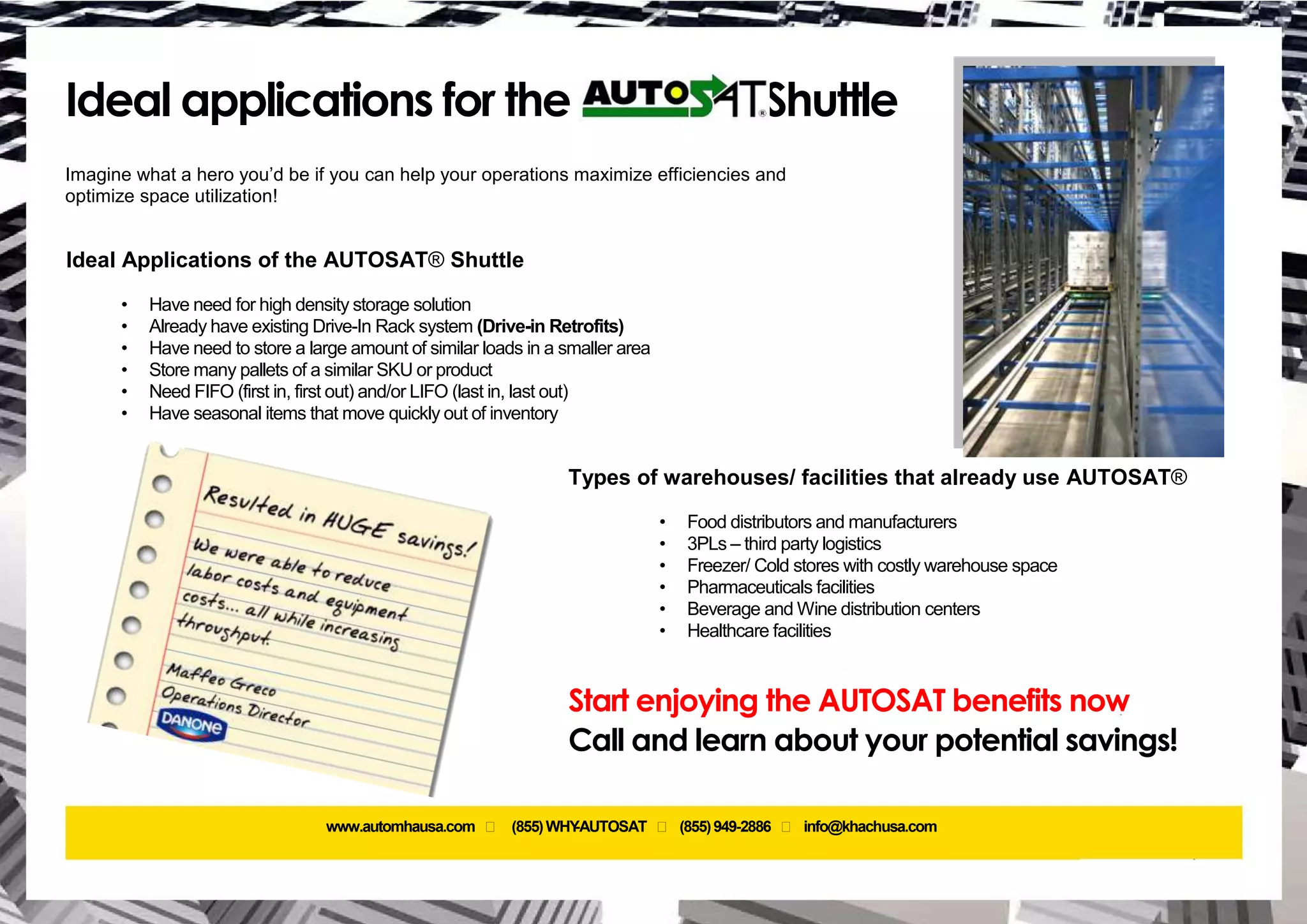 Autosat brochure usa | PPT