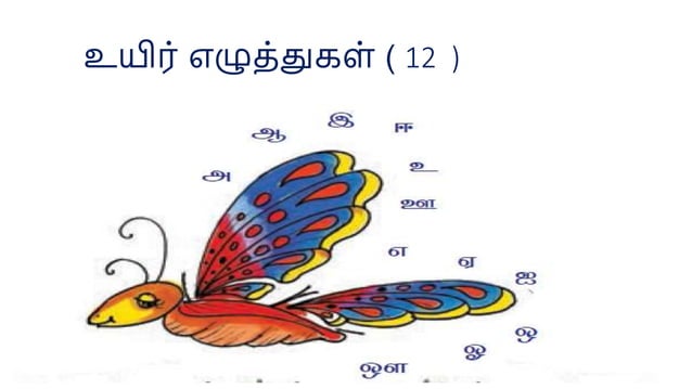 Tamil letters for beginners - uses.pptx