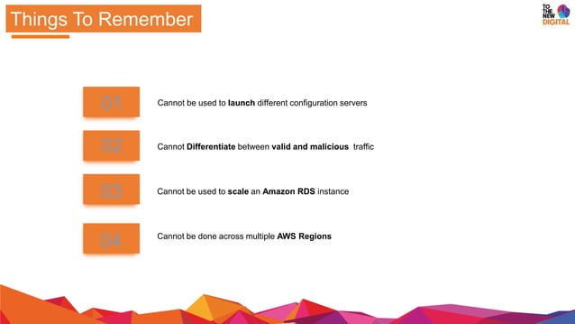 (AWS) Auto Scaling : Evening Session by Amazon and IntelliGrape Software | PPT