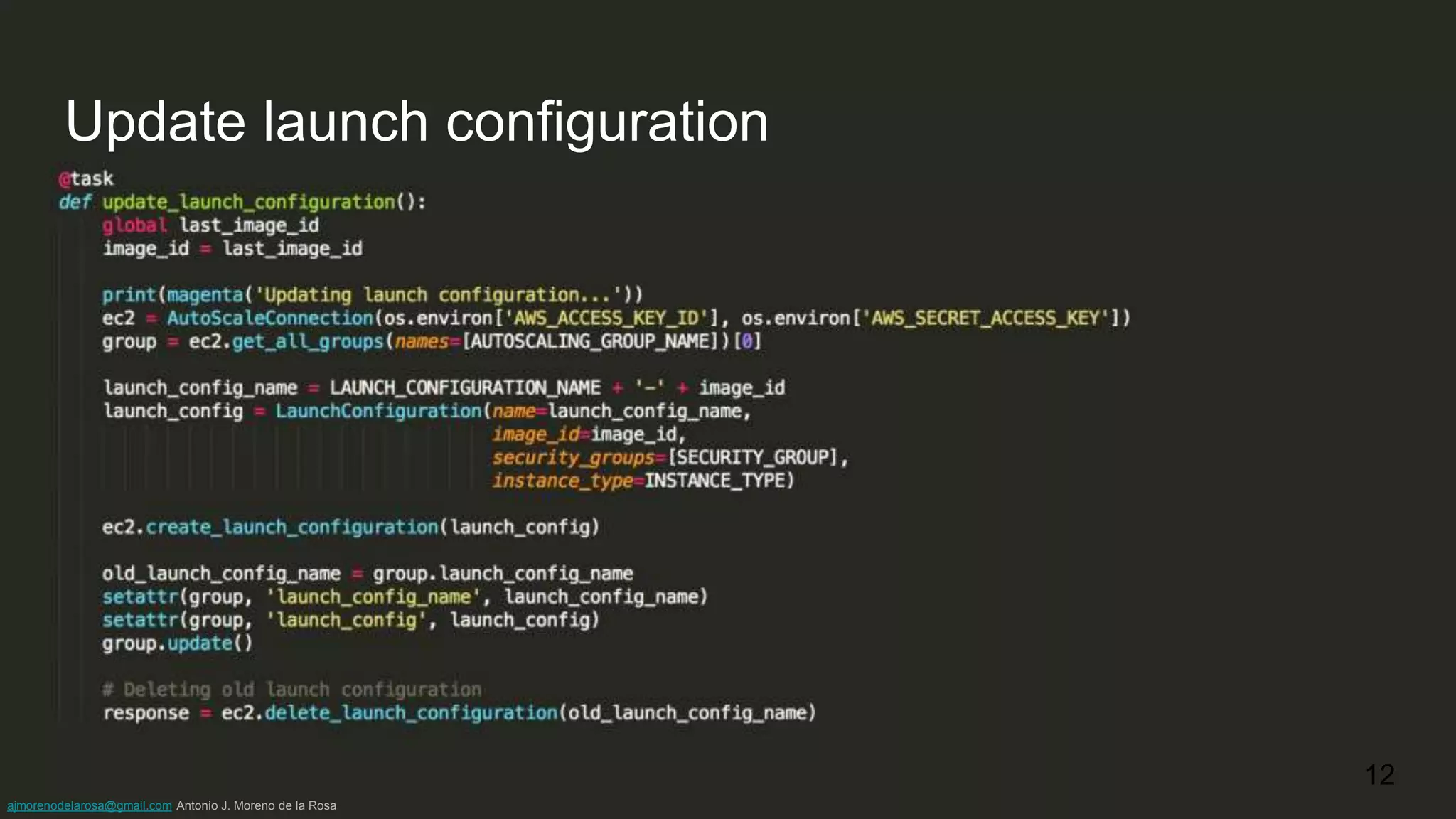 Autoscaling Celery on AWS | PPT