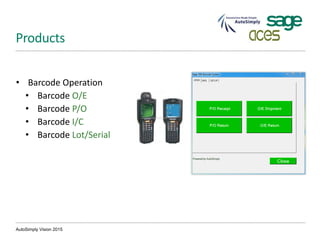 Auto simply barcode | PPTX