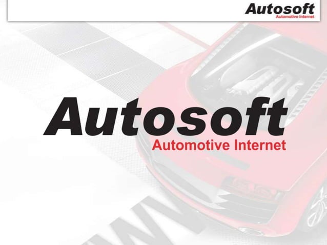 Autosoft General Presentation | PPT