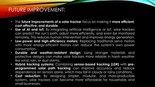 Cost-Efficient Auto Solar Panel Tracker: Design, Components, and Future ...