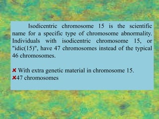 Autosomal Aberrations | PPT