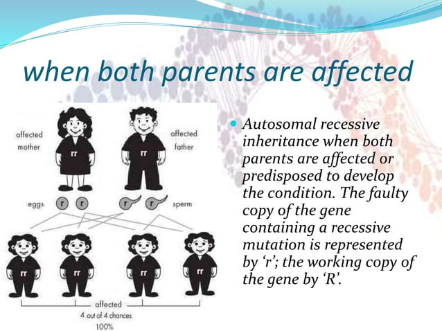 Autosomal recessive disorders | PPTX | Genealogy and Ancestry | Hobbies ...