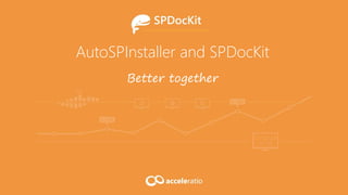 Create a copy of your SharePoint farm with SPDocKit and AutoSPInstaller ...