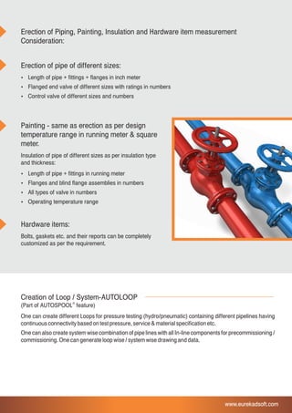 AUTOSPOOL - PIPING SPOOLING SOFTWARE | PDF