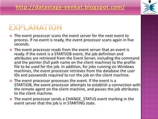 Unicenter Autosys Job Management | PPSX | Databases | Computer Software and Applications