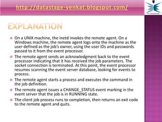 Unicenter Autosys Job Management | PPSX | Databases | Computer Software and Applications