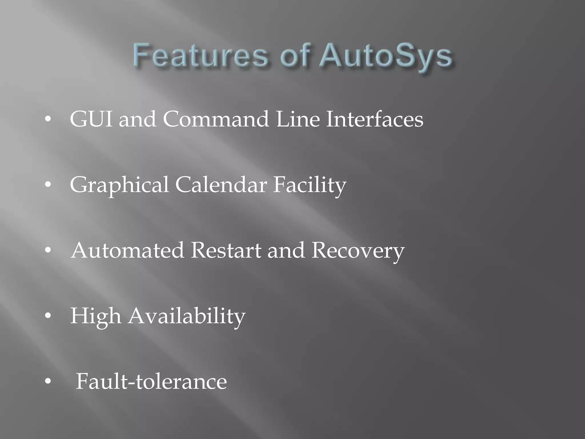 Autosys Complete Guide | PPTX