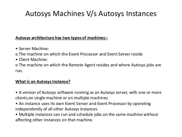 Autosys