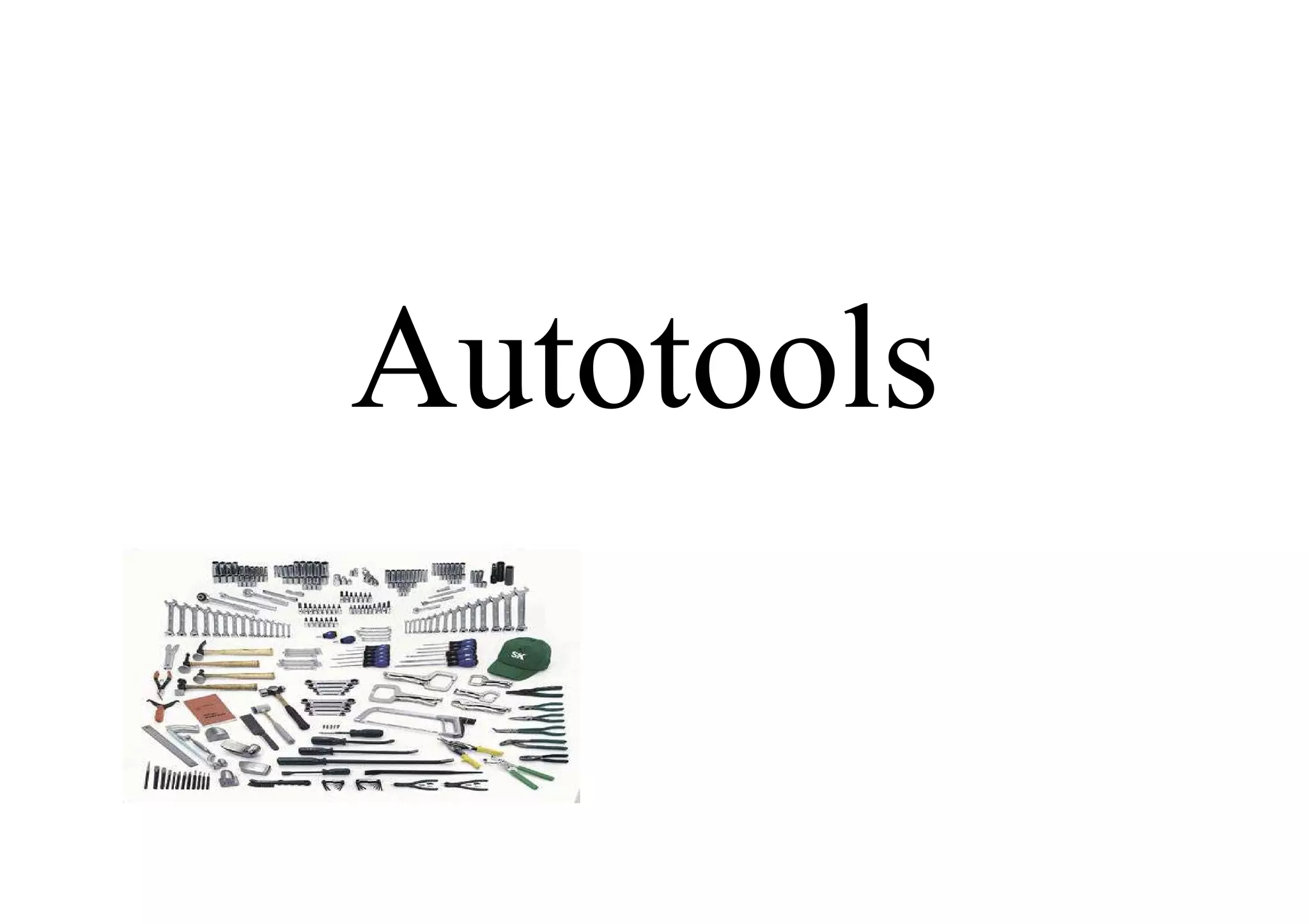 Autotools | PDF