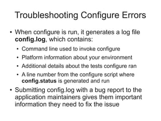 Don't Fear the Autotools | PDF