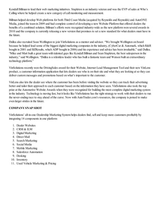 AutoTrader Acquires VinSolutions | PDF