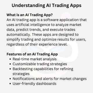 Auto Trading with AI Trading App - Infinity Tech | PDF