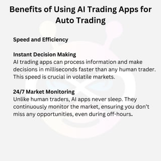 Auto Trading with AI Trading App - Infinity Tech | PDF