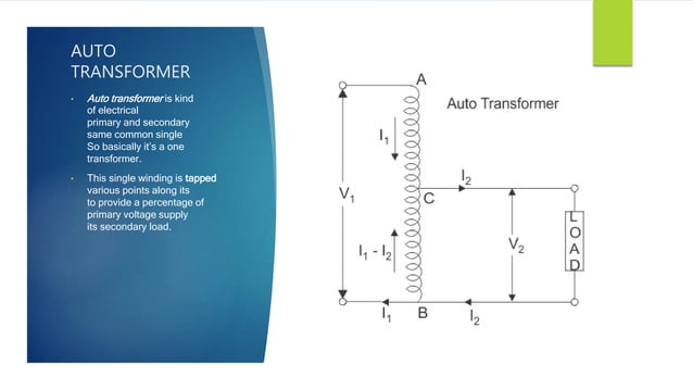 Auto transformer | PPTX