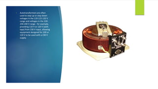 Auto transformer | PPTX