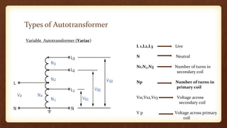 Autotransformer.pptx | Technology & Computing