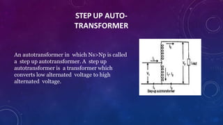 Auto transformer 3507 | PPTX | Technology & Computing