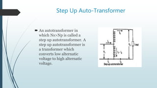 Autotransformers | PPTX